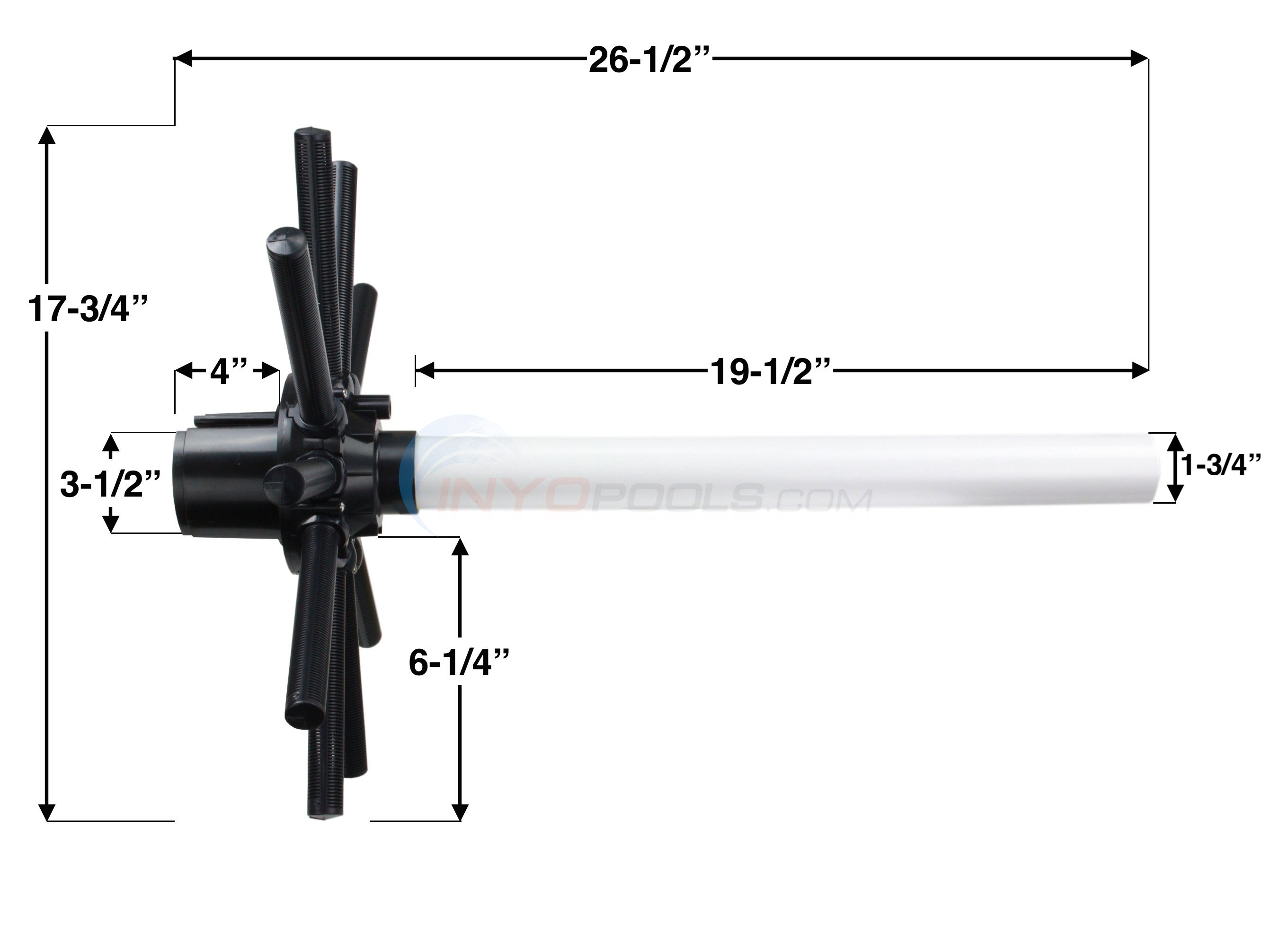 Hayward Lateral Assembly With Center Pipe - SX220DA - INYOPools.com