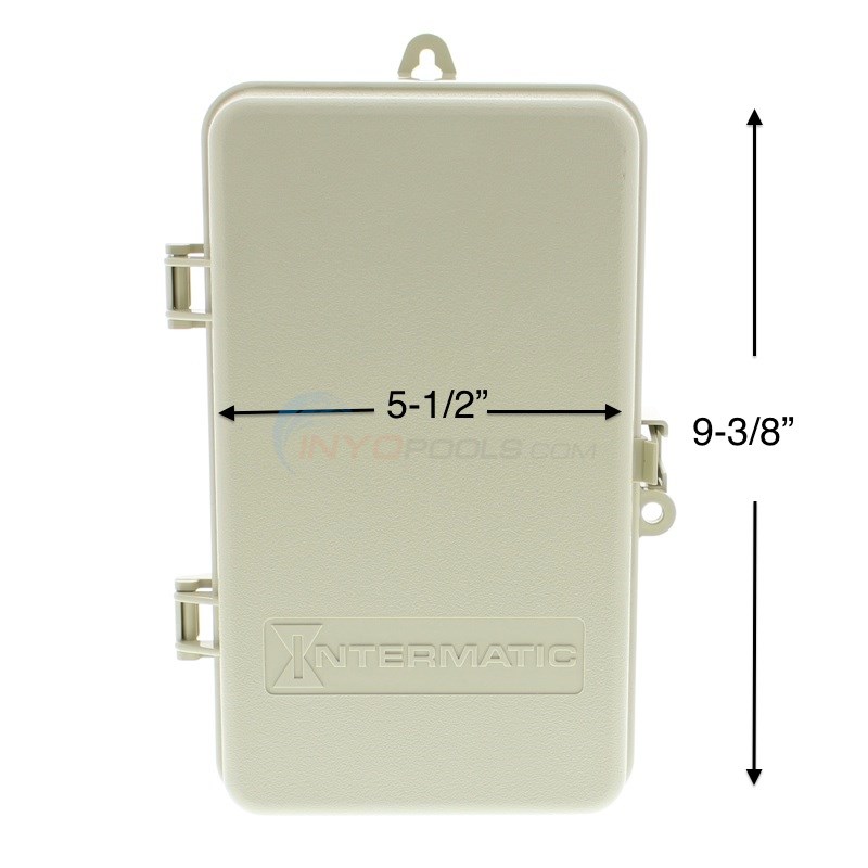 Intermatic Plastic Time Clock Enclosure Only - 2T2502GA - INYOPools.com