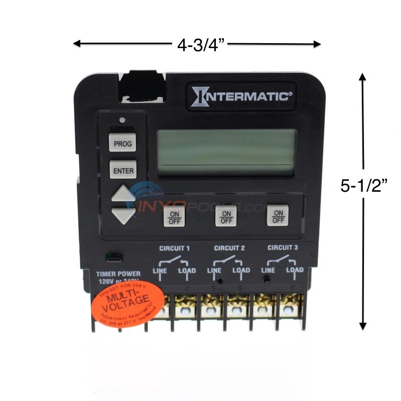 Intermatic Digital Pool/Spa Mechanism - P1353ME - INYOPools.com