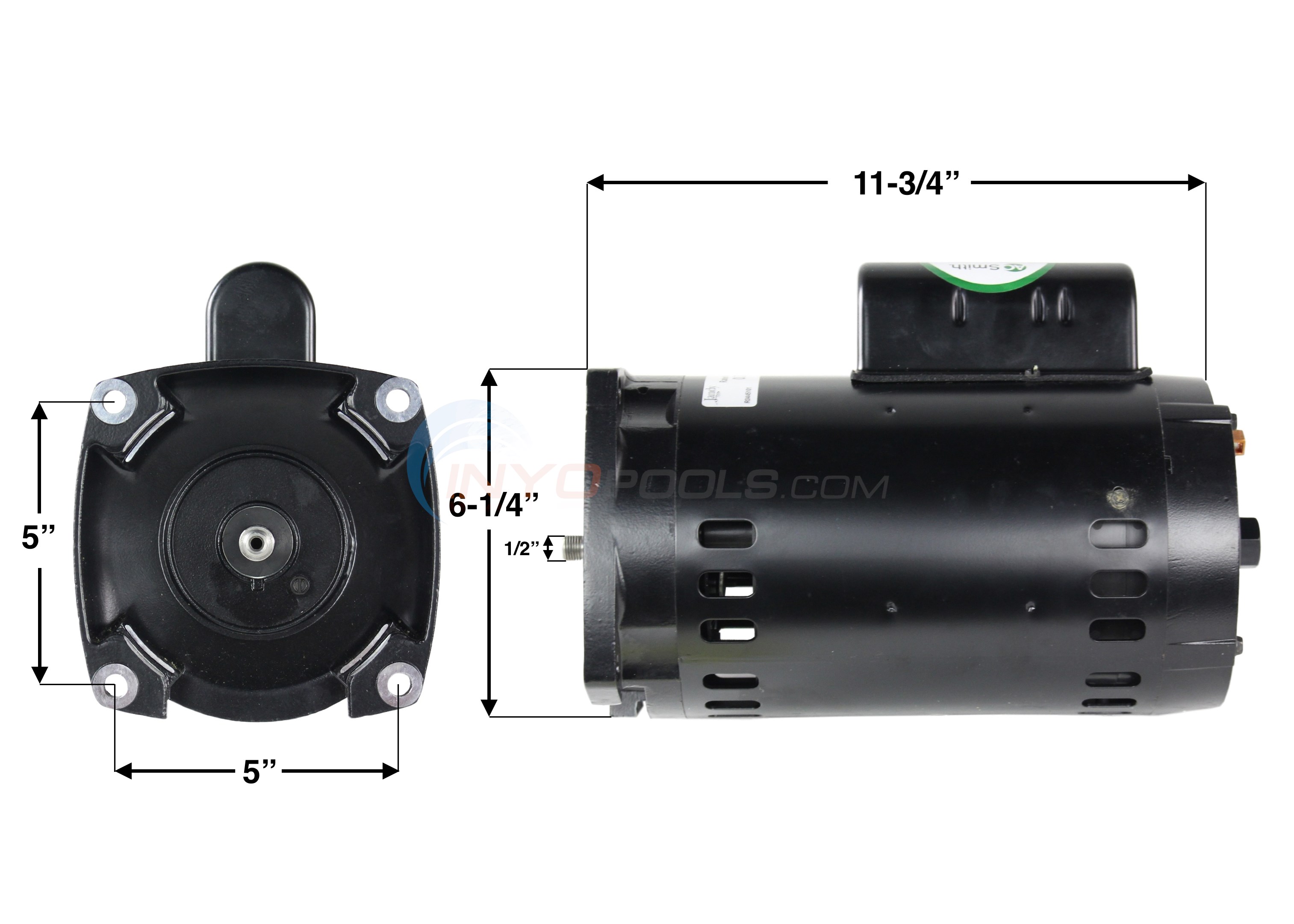 Jandy .75 SHPF 1.0 SHPM Motor - R0445101 - INYOPools.com