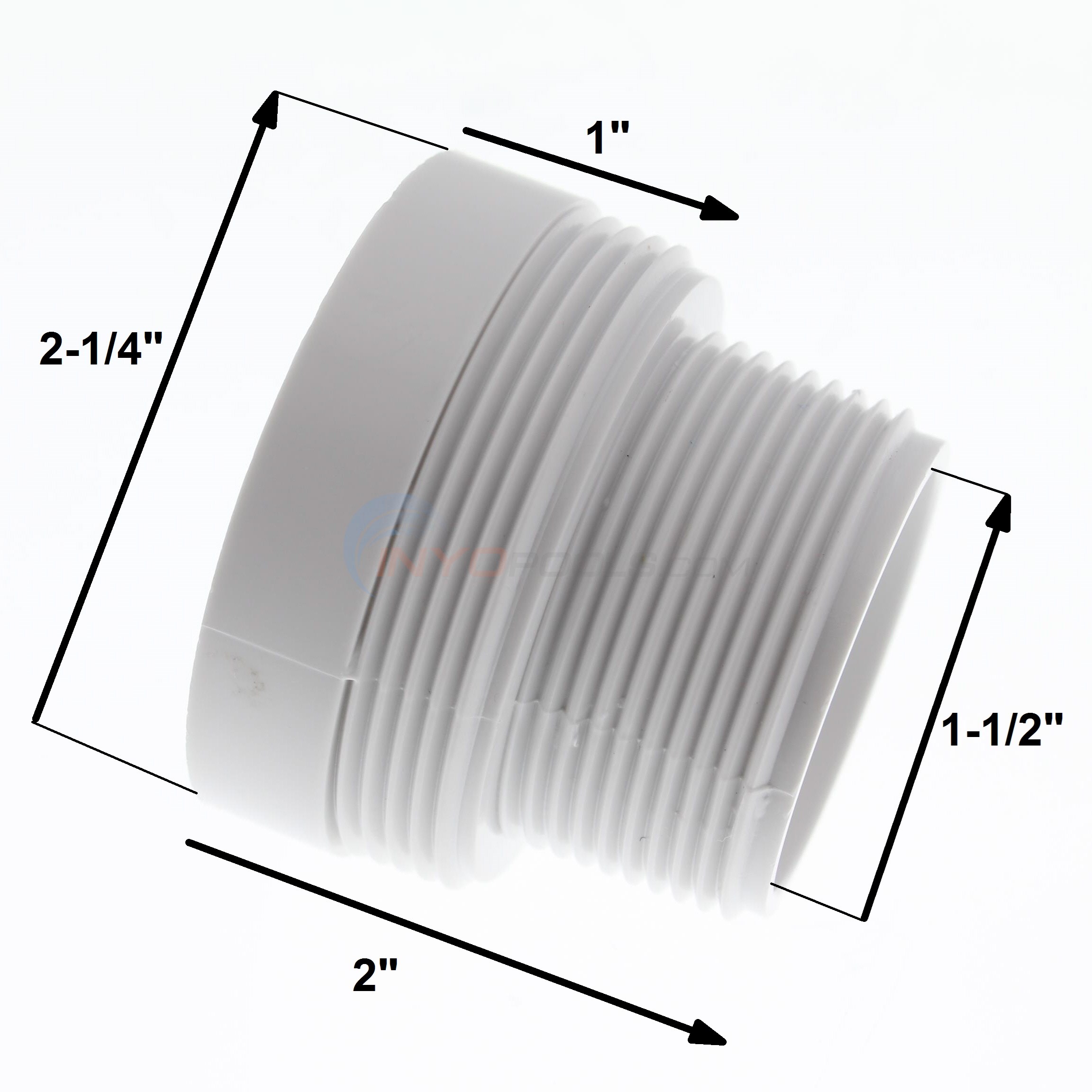 Pentair Threaded Compression Adapter - K12079 - INYOPools.com