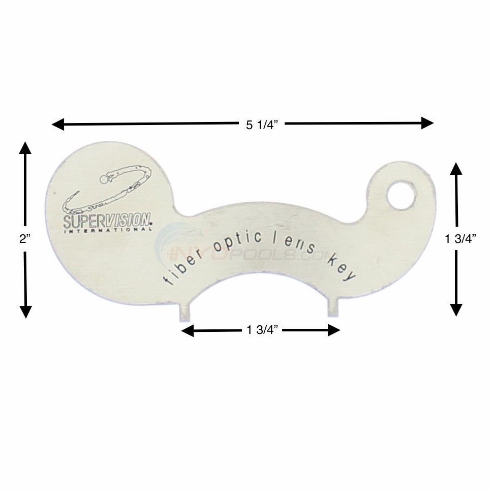 Next Step Products Super Vision Fiber Optic Lens Key - INYOPools.com