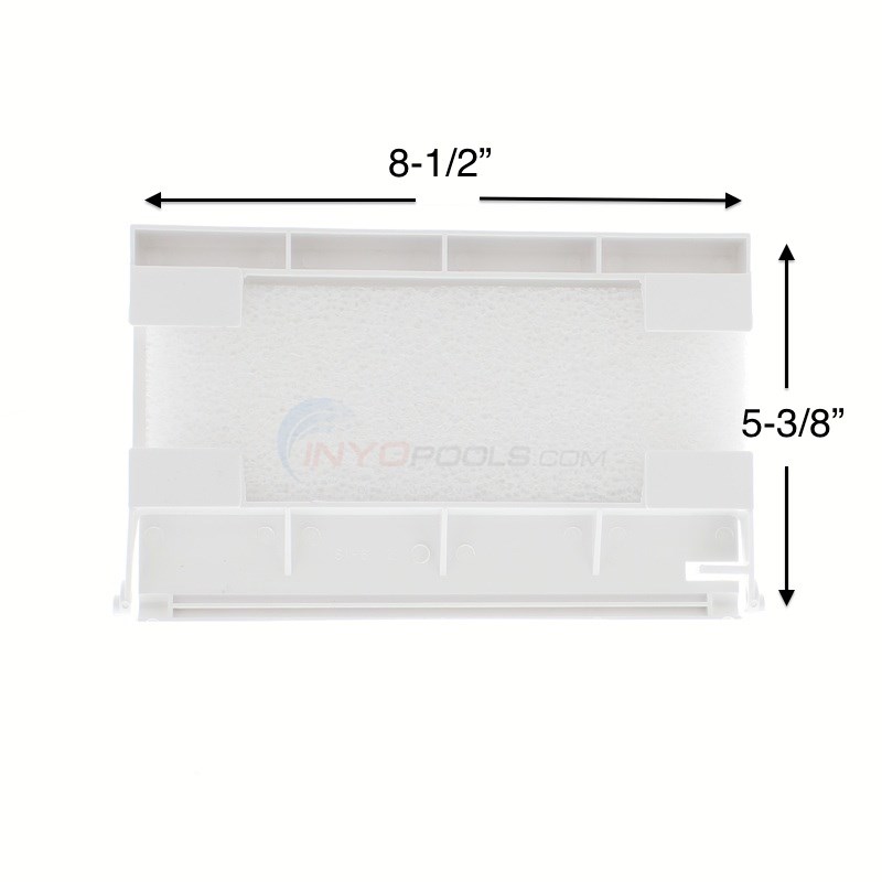 Pentair (PacFab) Bermuda Skimmer Weir Door Assembly, 8-1/2" W - 516252 ...