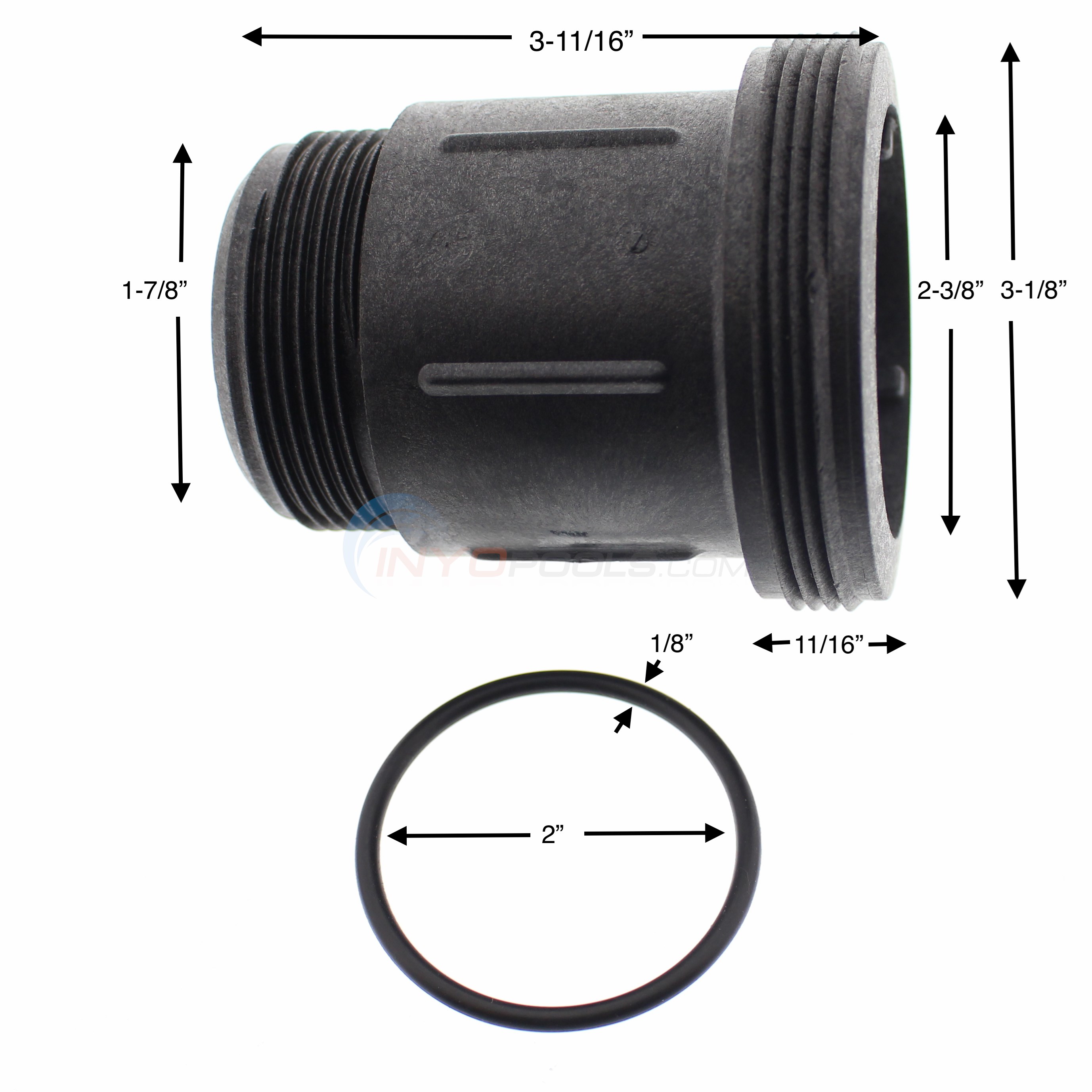 Pentair Connector Tube Kit (77707-0017) - INYOPools.com