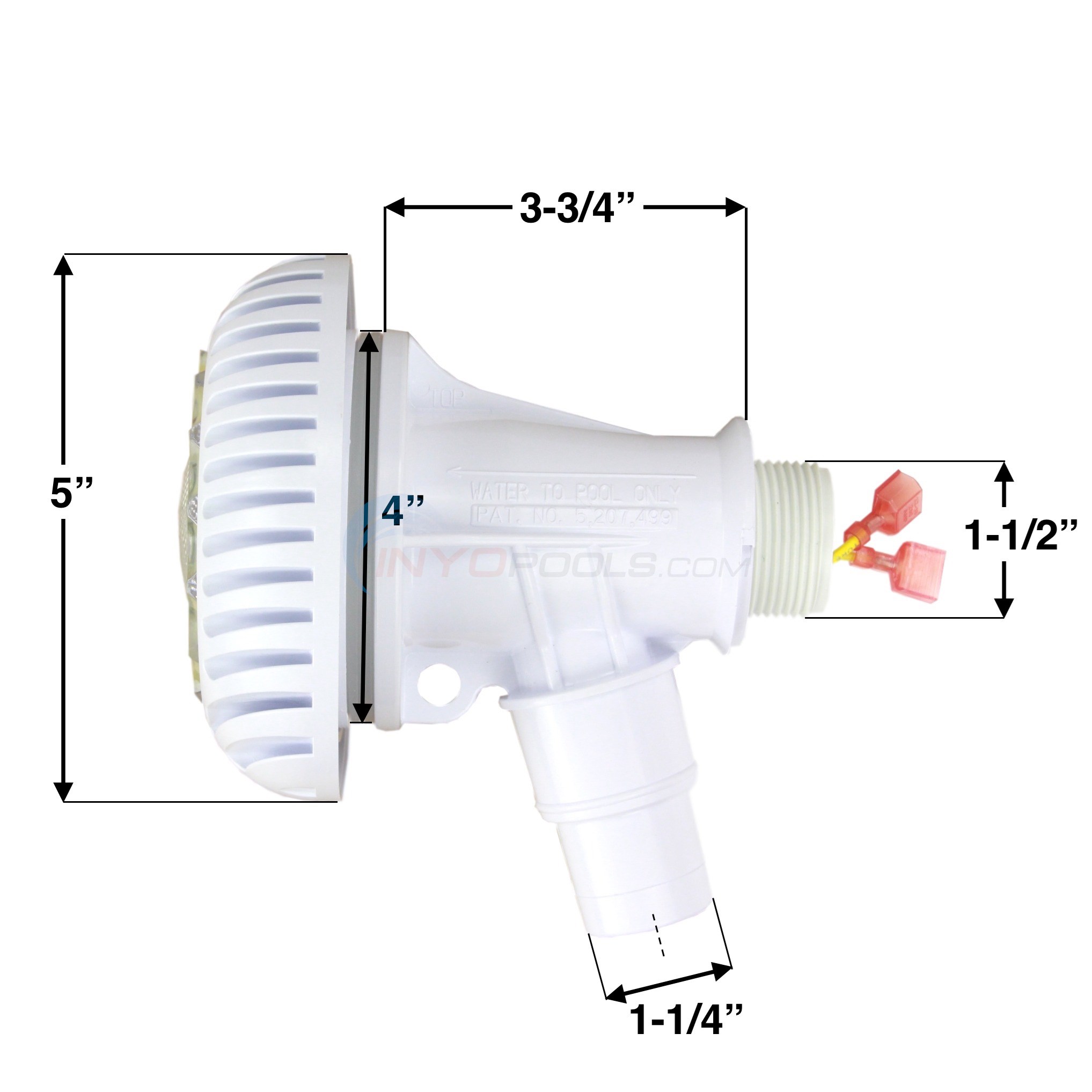 Pentair AquaLuminator Light, Above Ground Pool - 98600000 - INYOPools.com