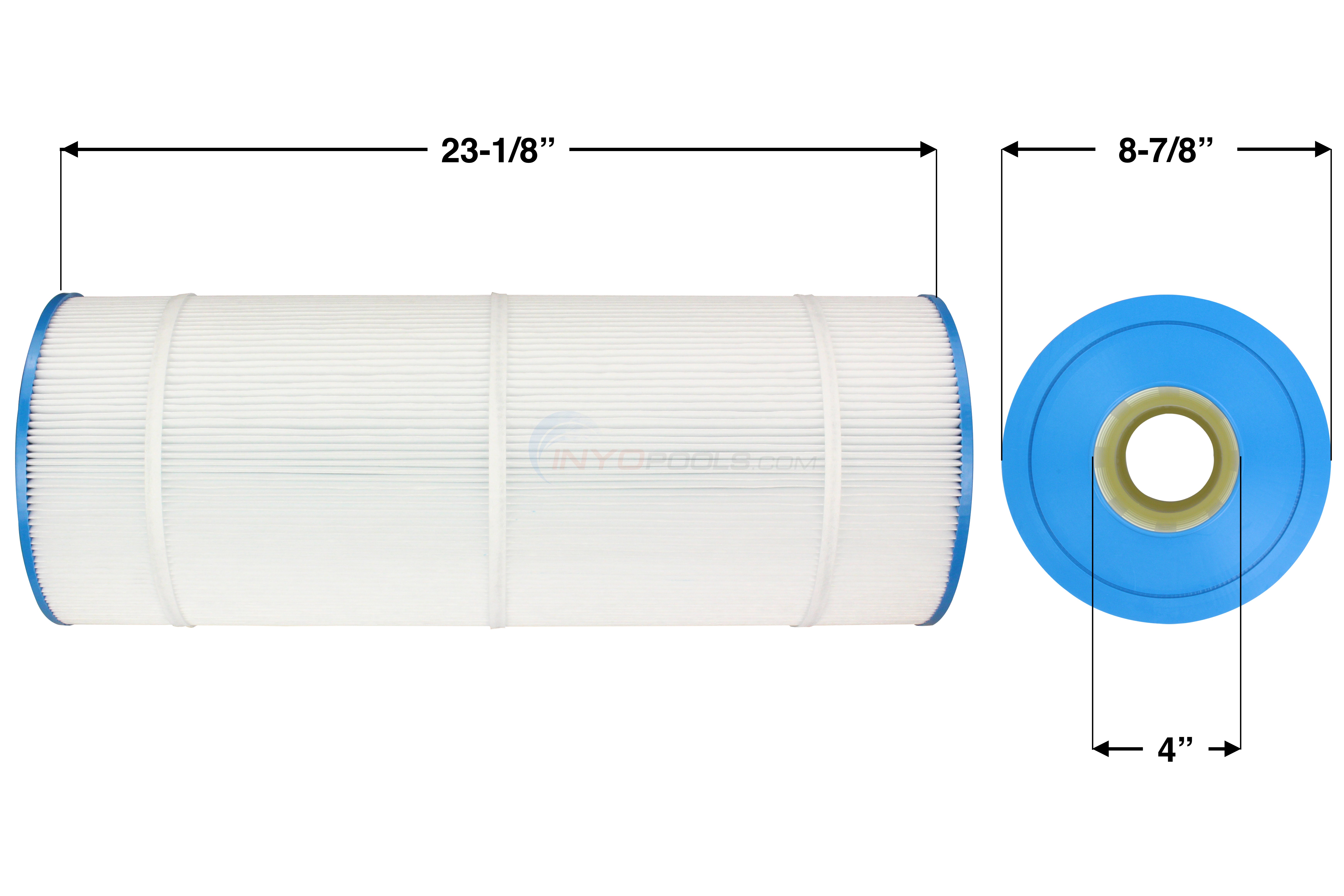 Pureline 100 Sq. Ft. Replacement Cartridge Compatible with Jandy® CS100 ...