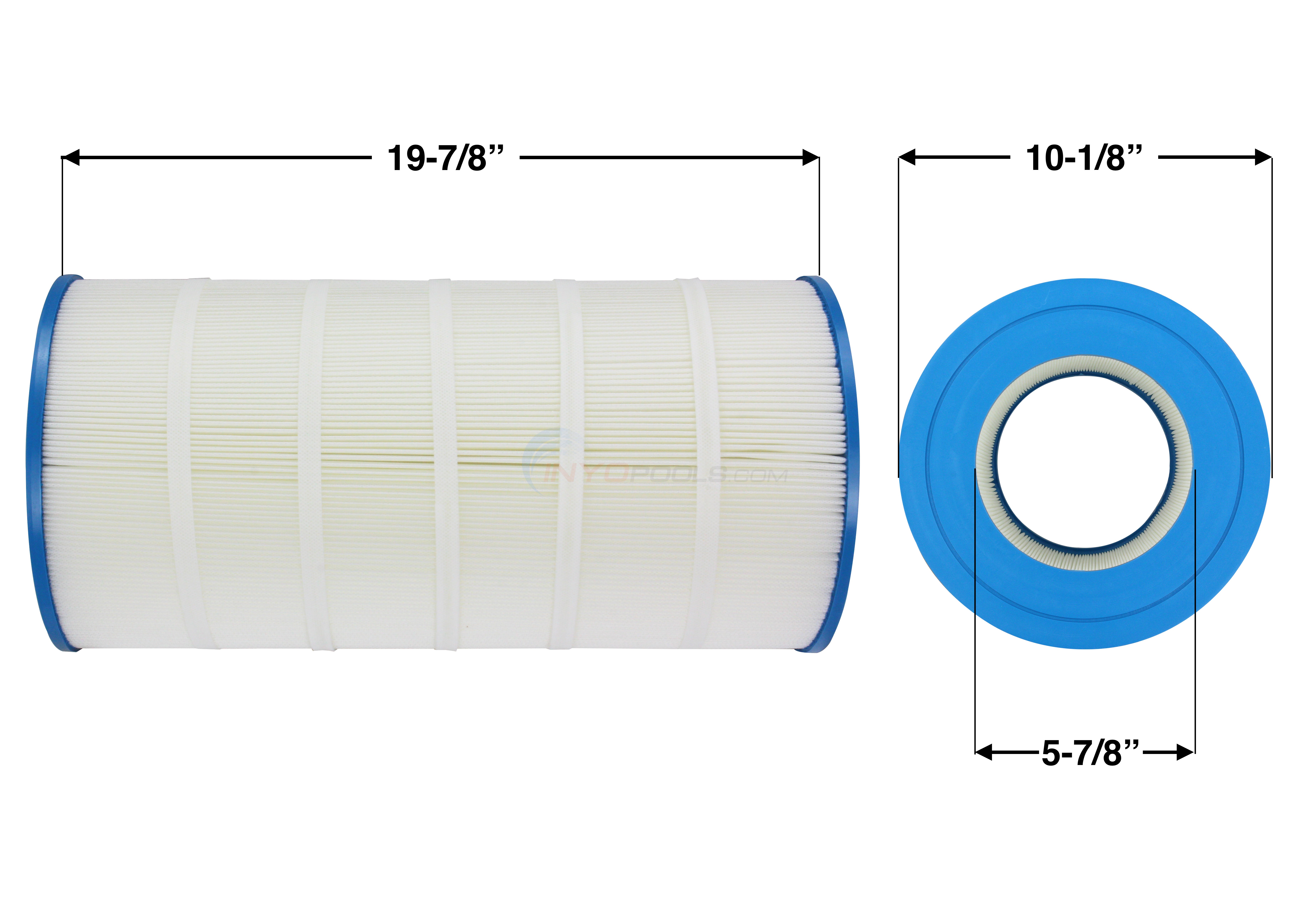 Pureline 100 Sq. Ft. Replacement Cartridge Compatible with Jacuzzi® CFR ...