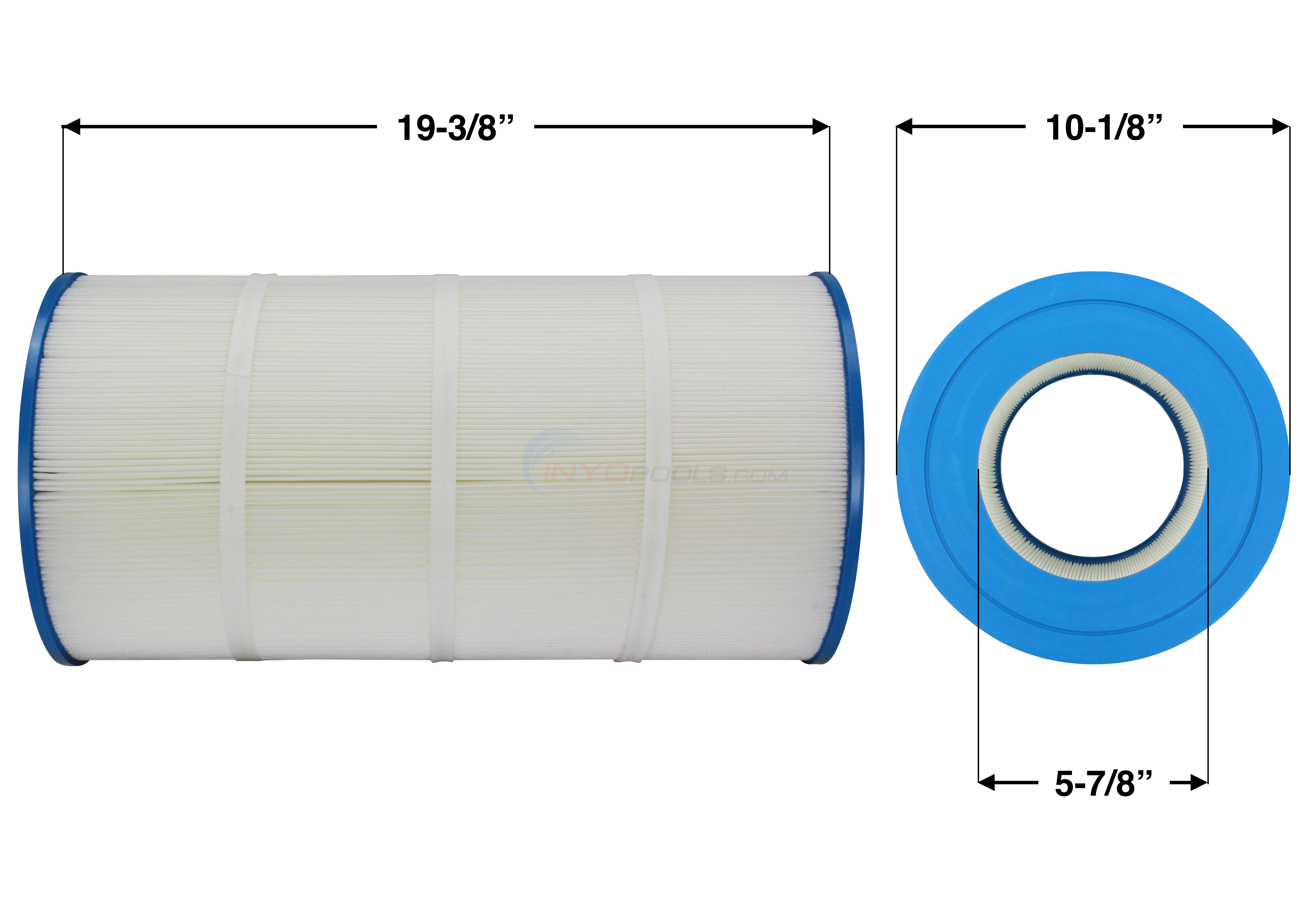 Pureline 100 Sq. Ft. Replacement Cartridge Compatible with Waterway ...