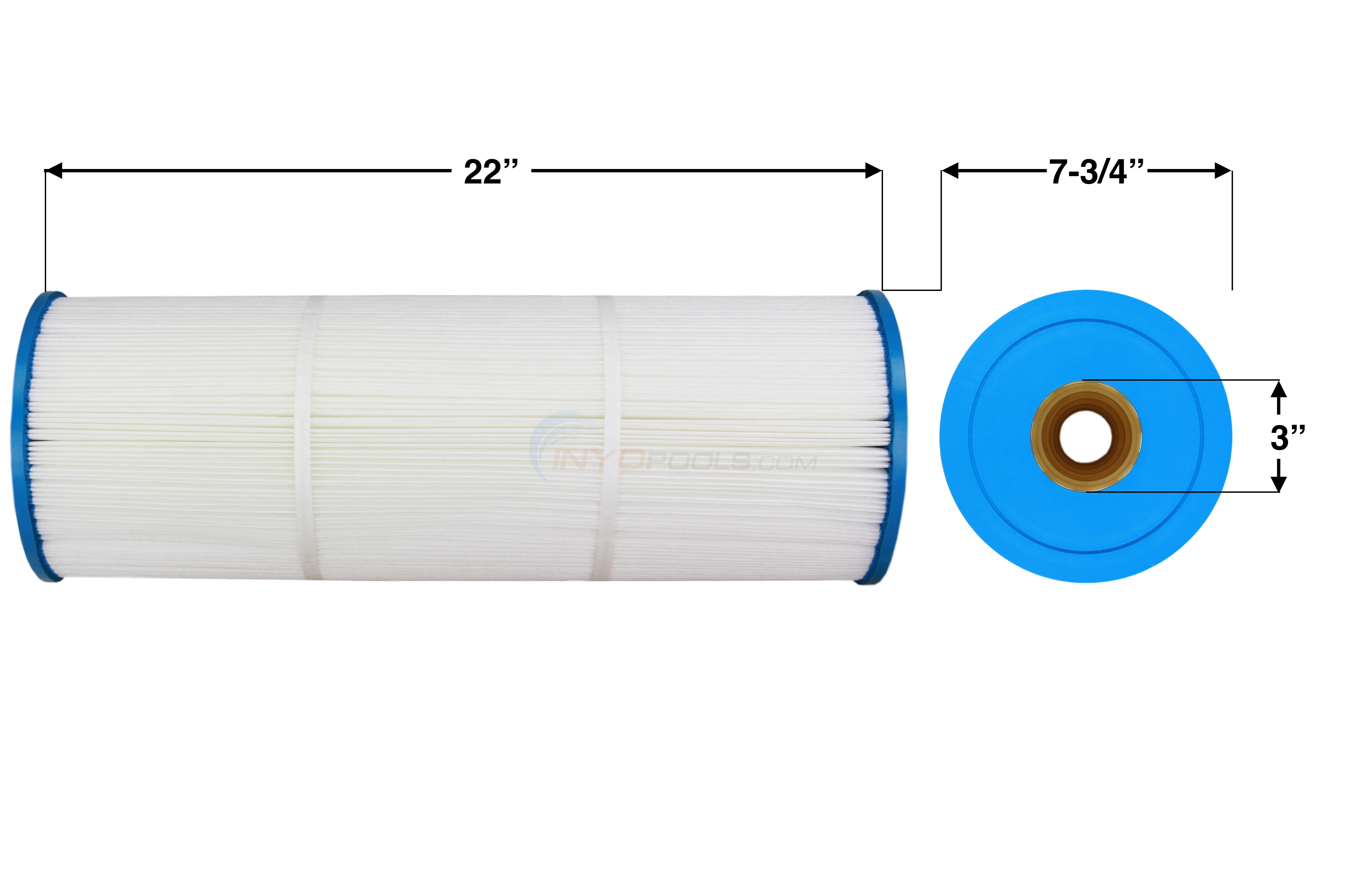 Pureline 100 Sq. Ft. Replacement Cartridge Compatible with Pac Fab® MY ...