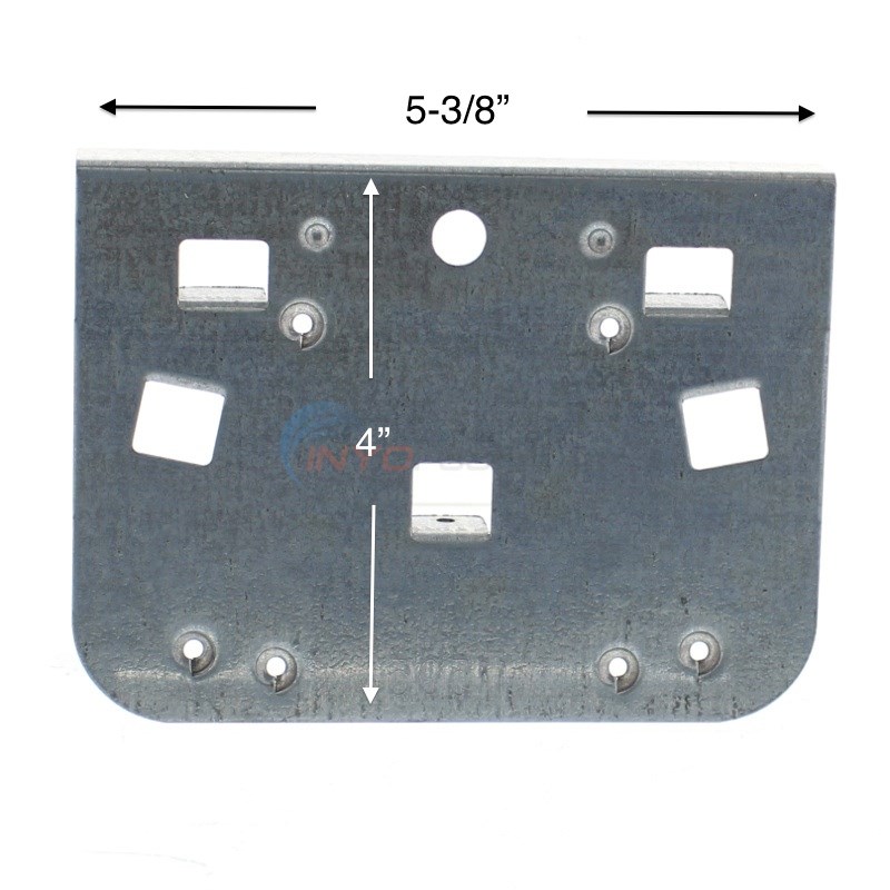 Wilbar Top or Bottom Plate, 4.5", Single - 11595 - INYOPools.com