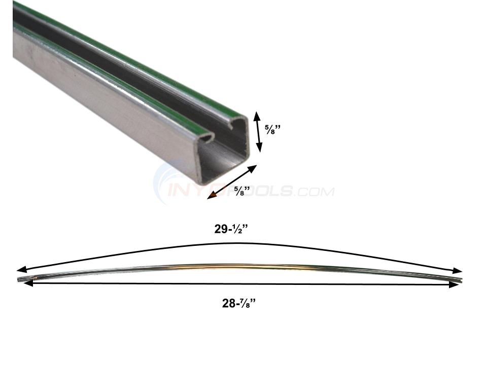 Wilbar Inner Stabilizer Aluminum 29-1/2" - 11820 - INYOPools.com