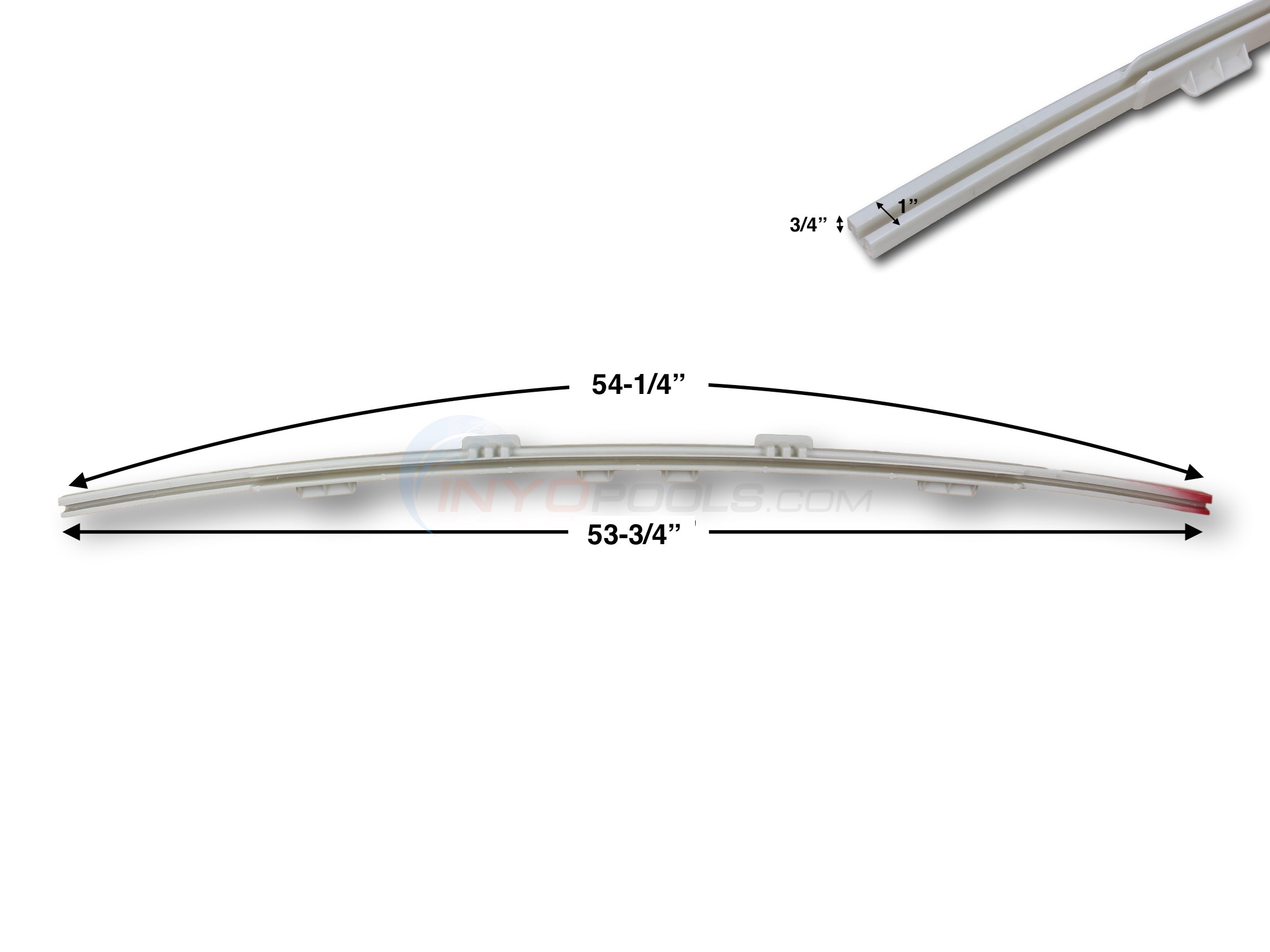 38740 Resin Bottom Rail Upgrade Kit for 24' Round Pool - INYOPools.com