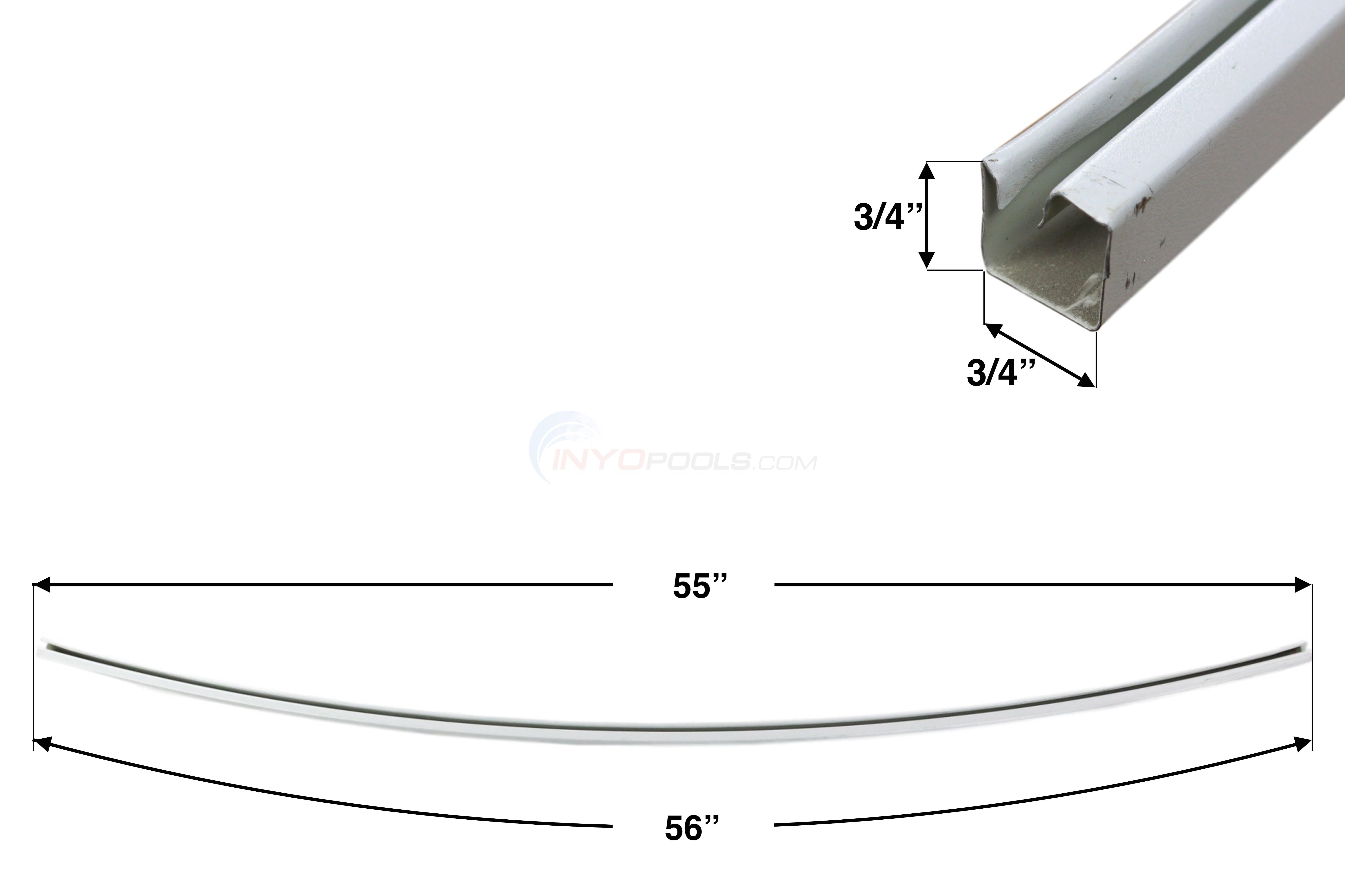 Wall Channel Omega Steel 55-7/8" (4-PACK) Admiral, Century, Magnus ...