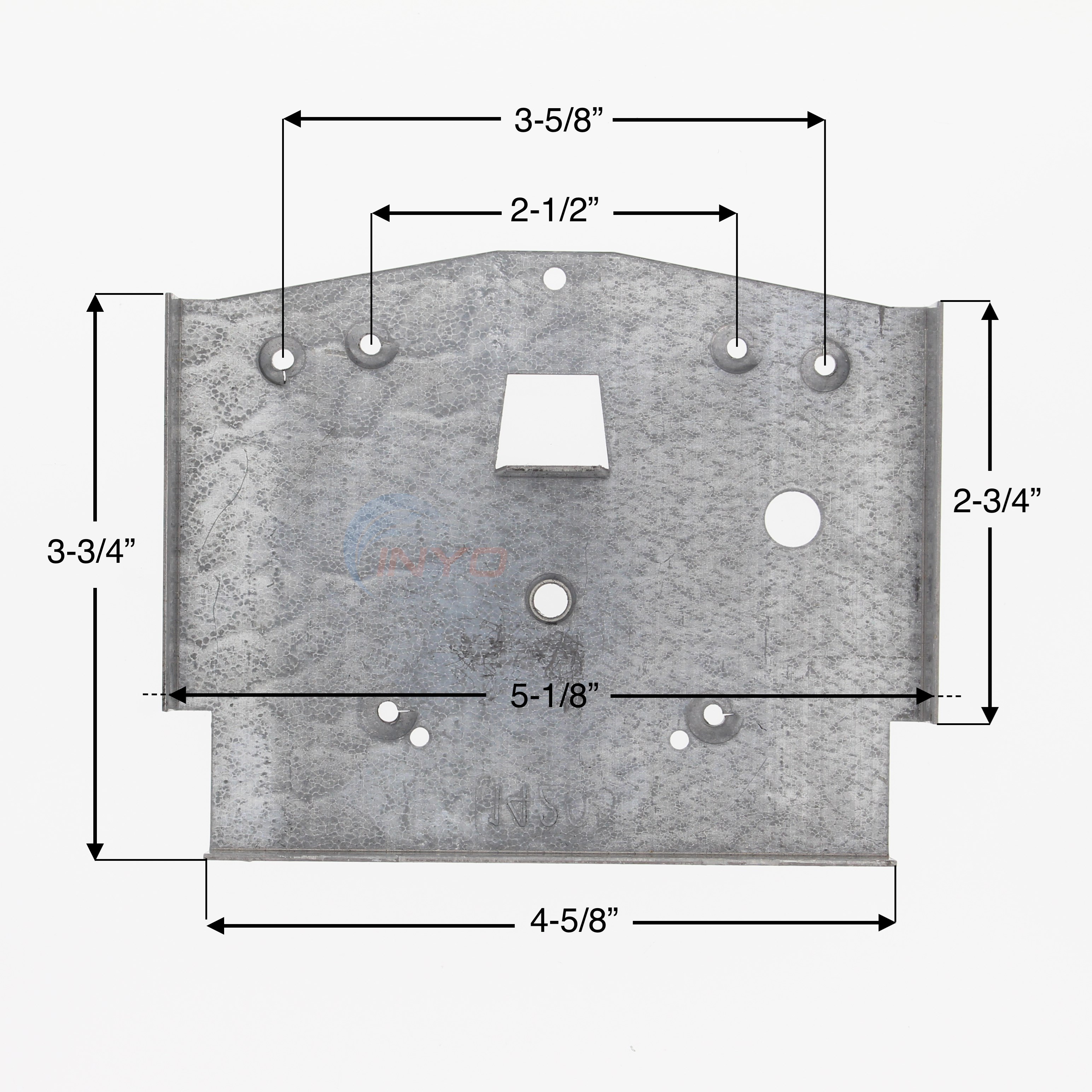 Top Plate Seaspray Ponderosa 5", For Round Pools and Round ends of Oval ...