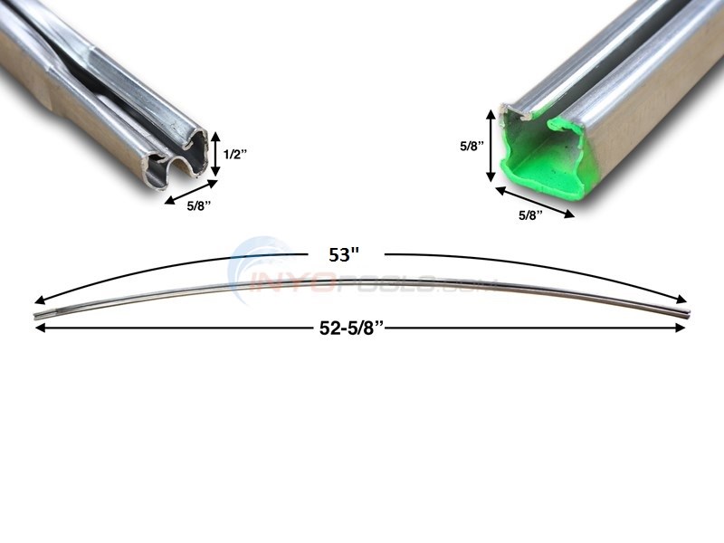 Wilbar Inner Alum Stabilizer 52-7/8" (4-PACK) 27' Round - INYOPools.com