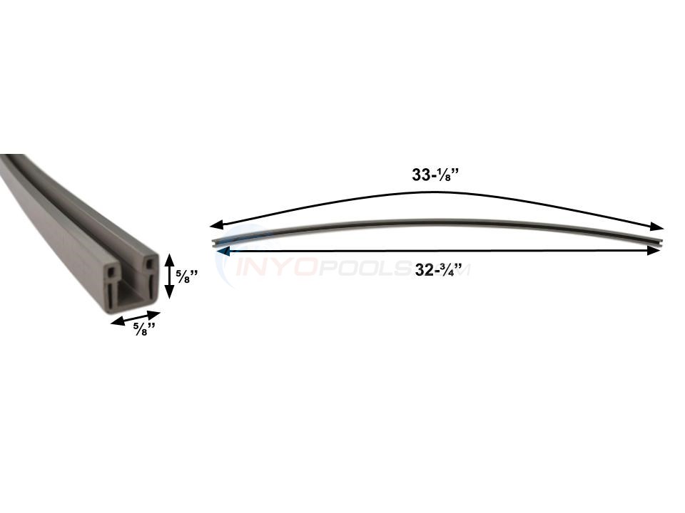 Wilbar Inner Stabilizer, Resin, 33-1/8", Single - 29935 - INYOPools.com