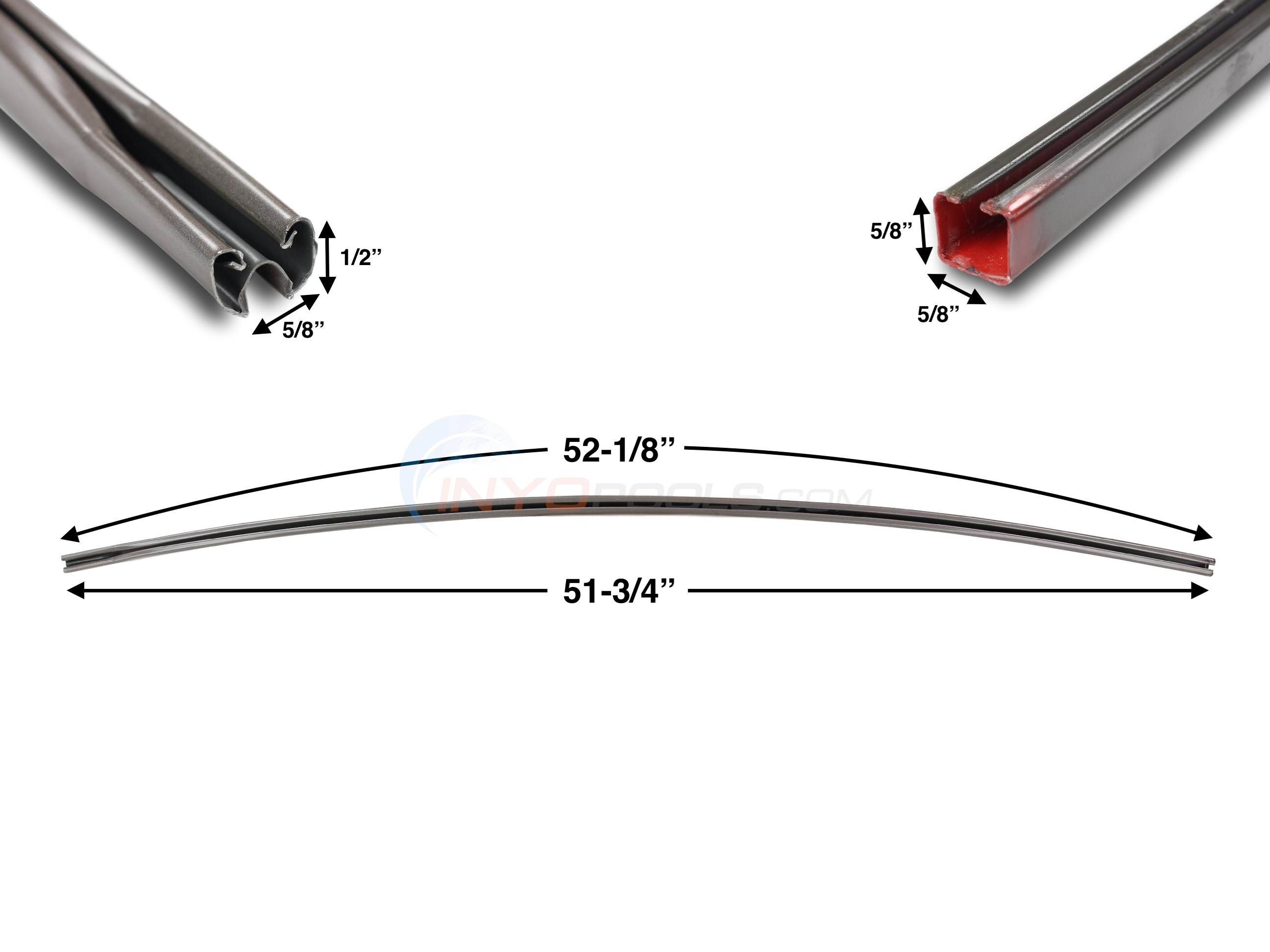 Wilbar Reprieve and Concord Inner Stabilizer 52-1/8", Steell - 15365 ...