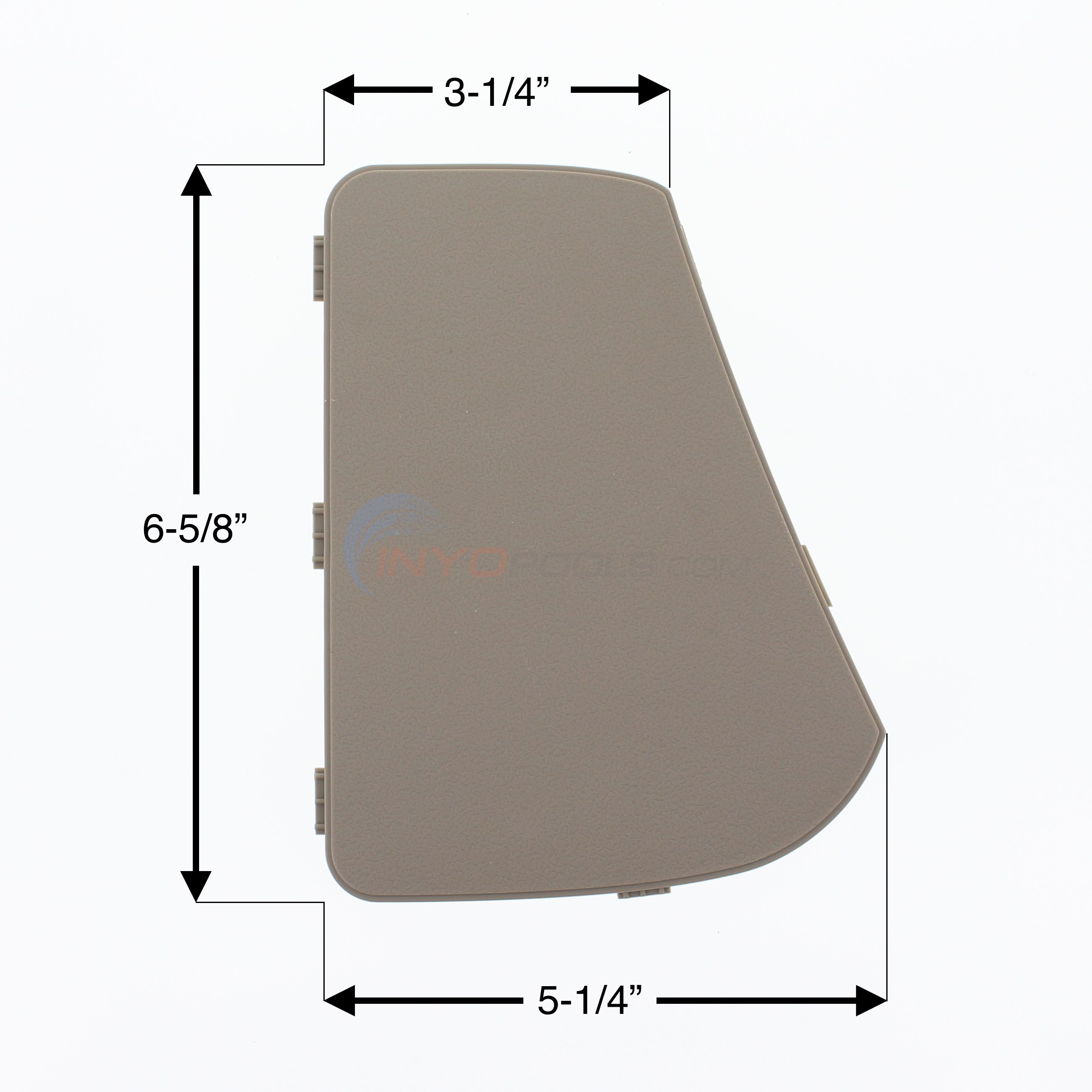 Top Ledge Cover, Cacao, Left Side, Single, for Azor - CC761-006-G ...
