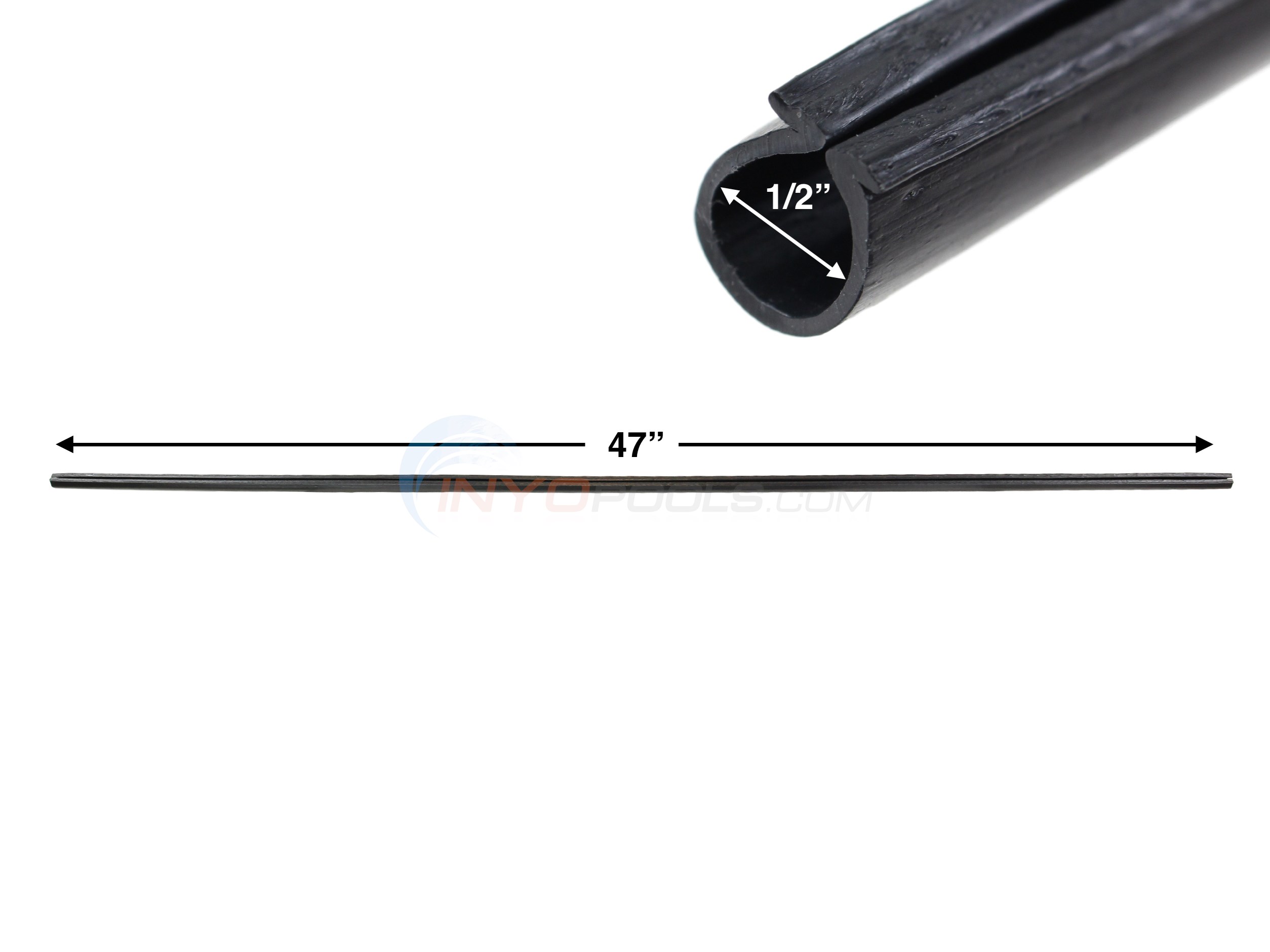 Liner Coping Strip, Round, 47" Long, Single - 1384126 - INYOPools.com
