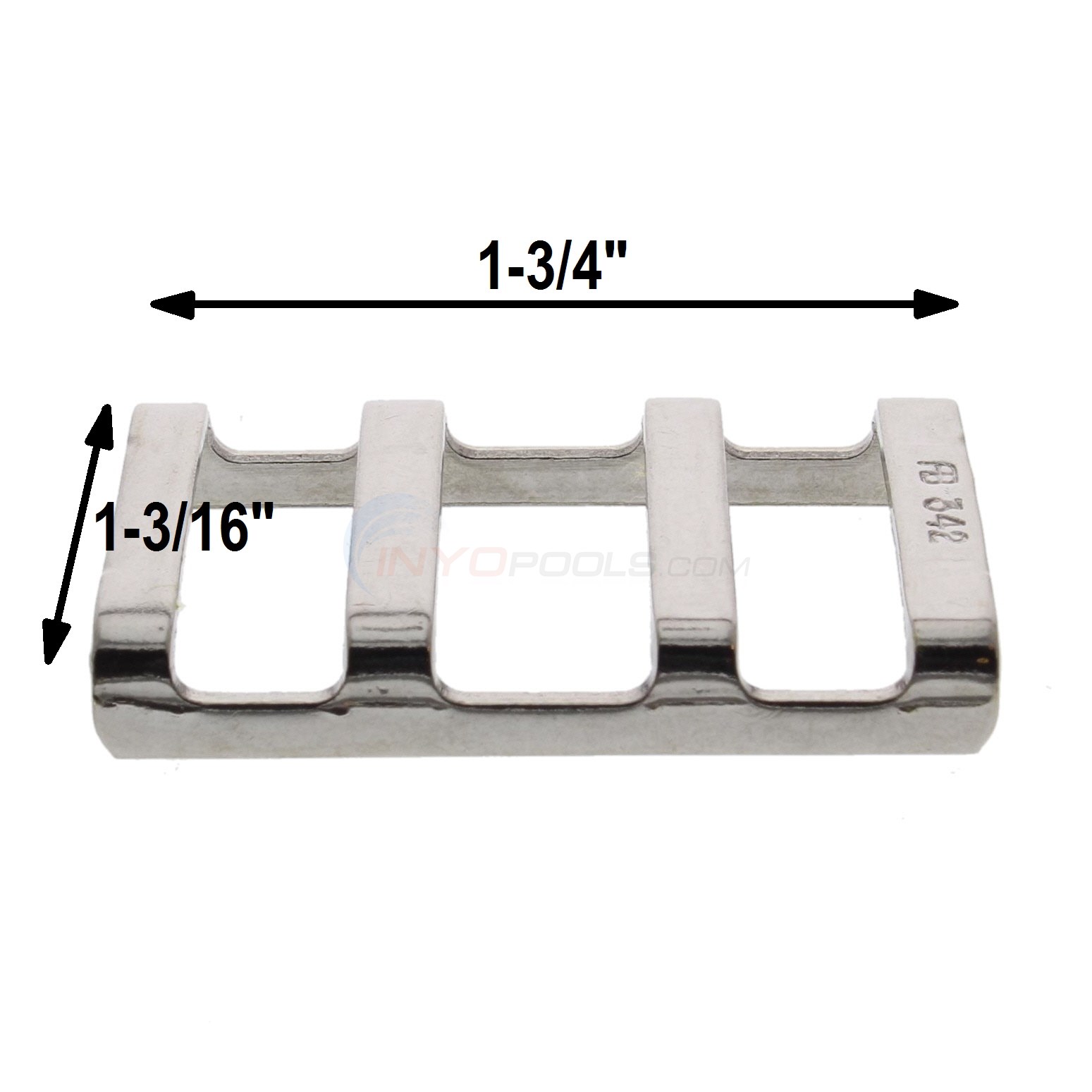 Pool Safety Cover Stainless Steel Strap Buckle, Single - WS008 ...