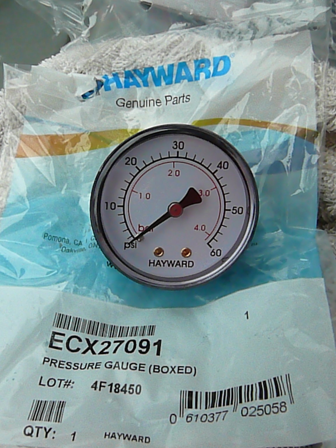 How To Replace a Hayward DE Filter Pressure Gauge - INYOPools.com