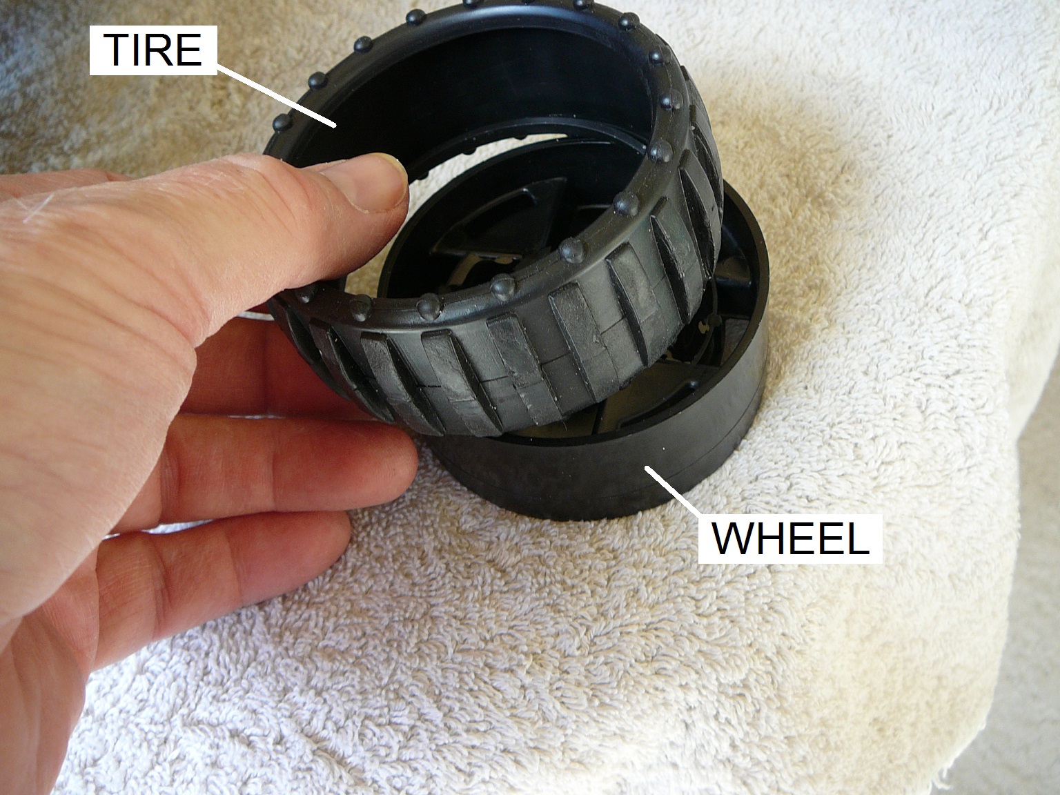 How to Replace a Smartpool NC22 Robotic Pool Cleaner Wheel Tire ...