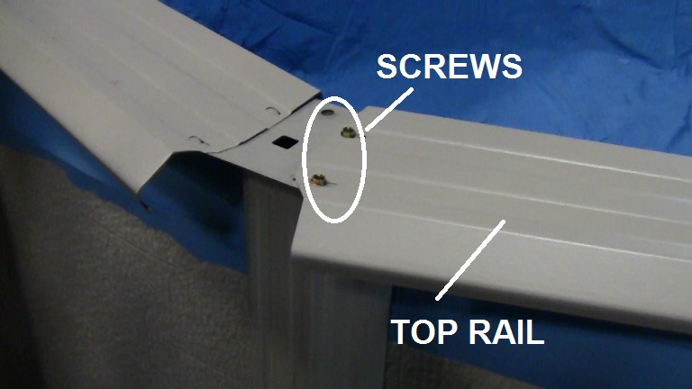 How To Assemble an Above Ground Pool - Part 5 - Top Rails - INYOPools.com