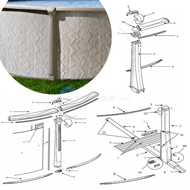 How to Find Top & Bottom Plates for Above Ground Pools - INYOPools.com