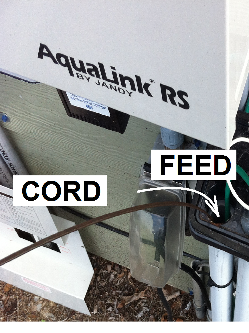 How To Temporarily Extend a Short Pool Light Cord to Replace Bulb ...