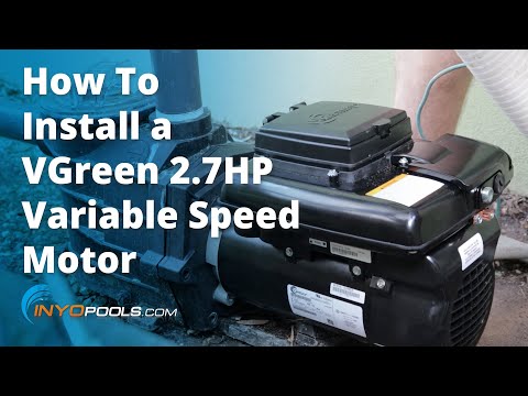 How to Install a Century 2.7HP Variable Speed Motor - INYOPools.com