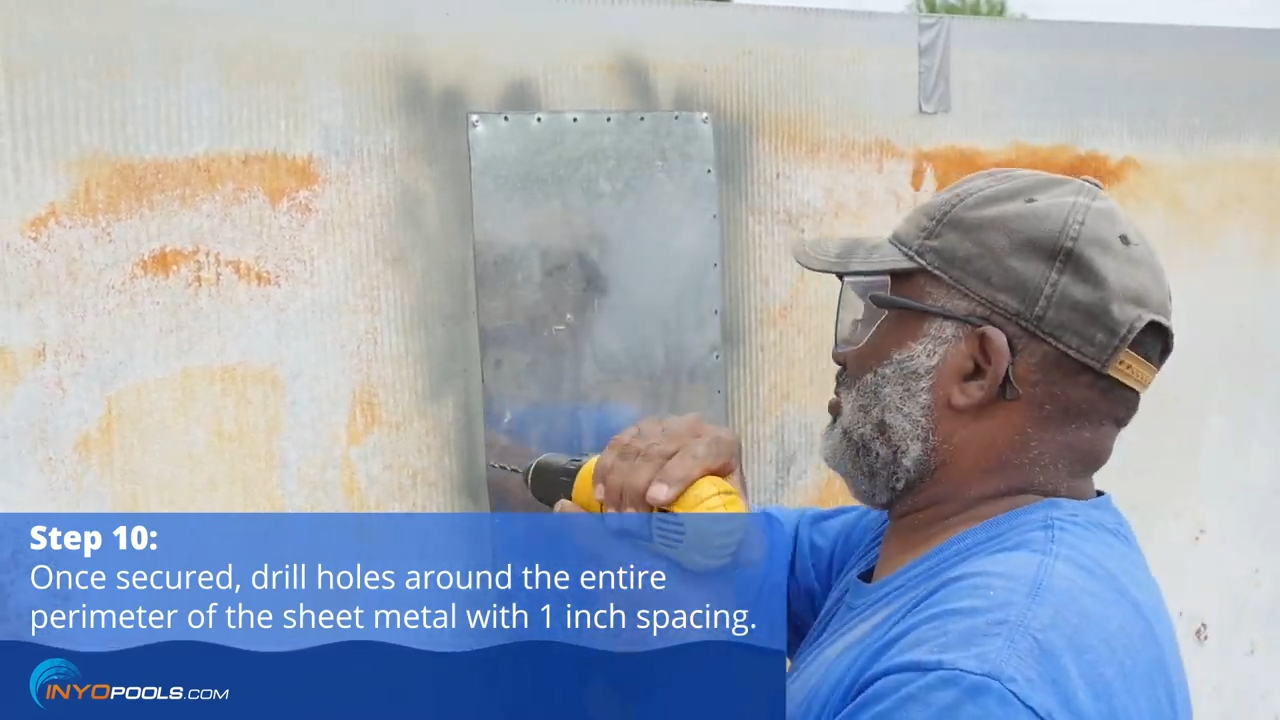 How To Repair Rusty Above Ground Pool Walls - INYOPools.com