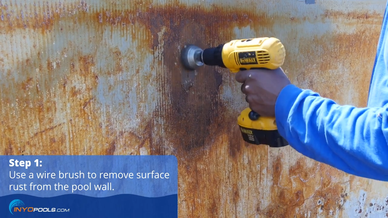 How To Repair Rusty Above Ground Pool Walls - INYOPools.com