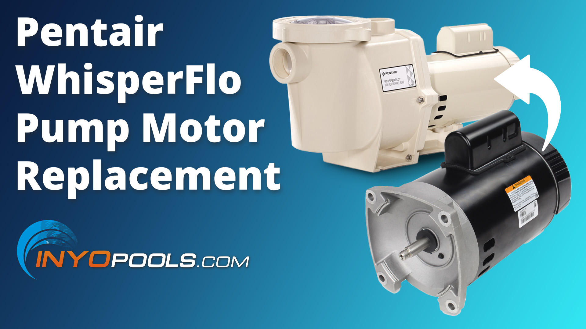 How To Replace A Pentair Whisperflo Pump Motor - INYOPools.com