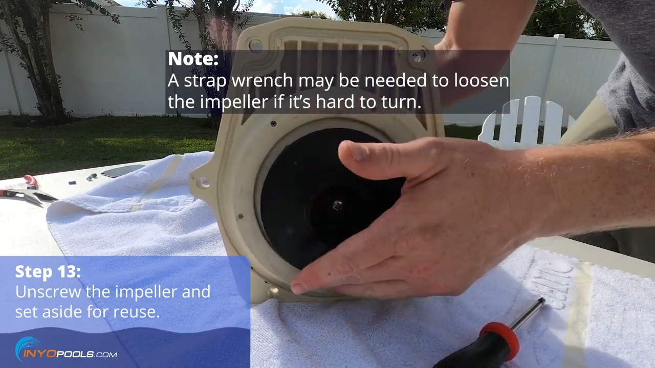 How To Replace A Pentair Whisperflo Pump Motor - INYOPools.com