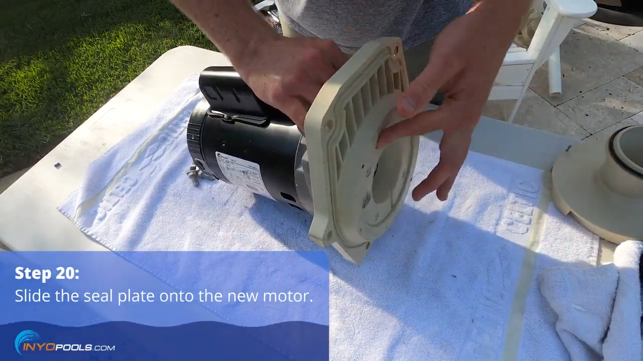 How To Replace A Pentair Whisperflo Pump Motor - INYOPools.com