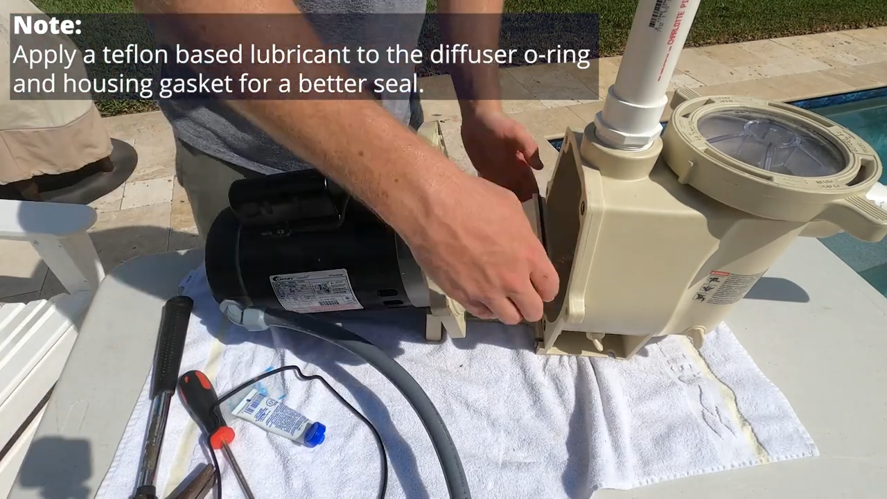 How To Replace A Pentair Whisperflo Pump Motor - INYOPools.com
