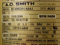 How to Read a Hayward Pool Motor Label - INYOPools.com