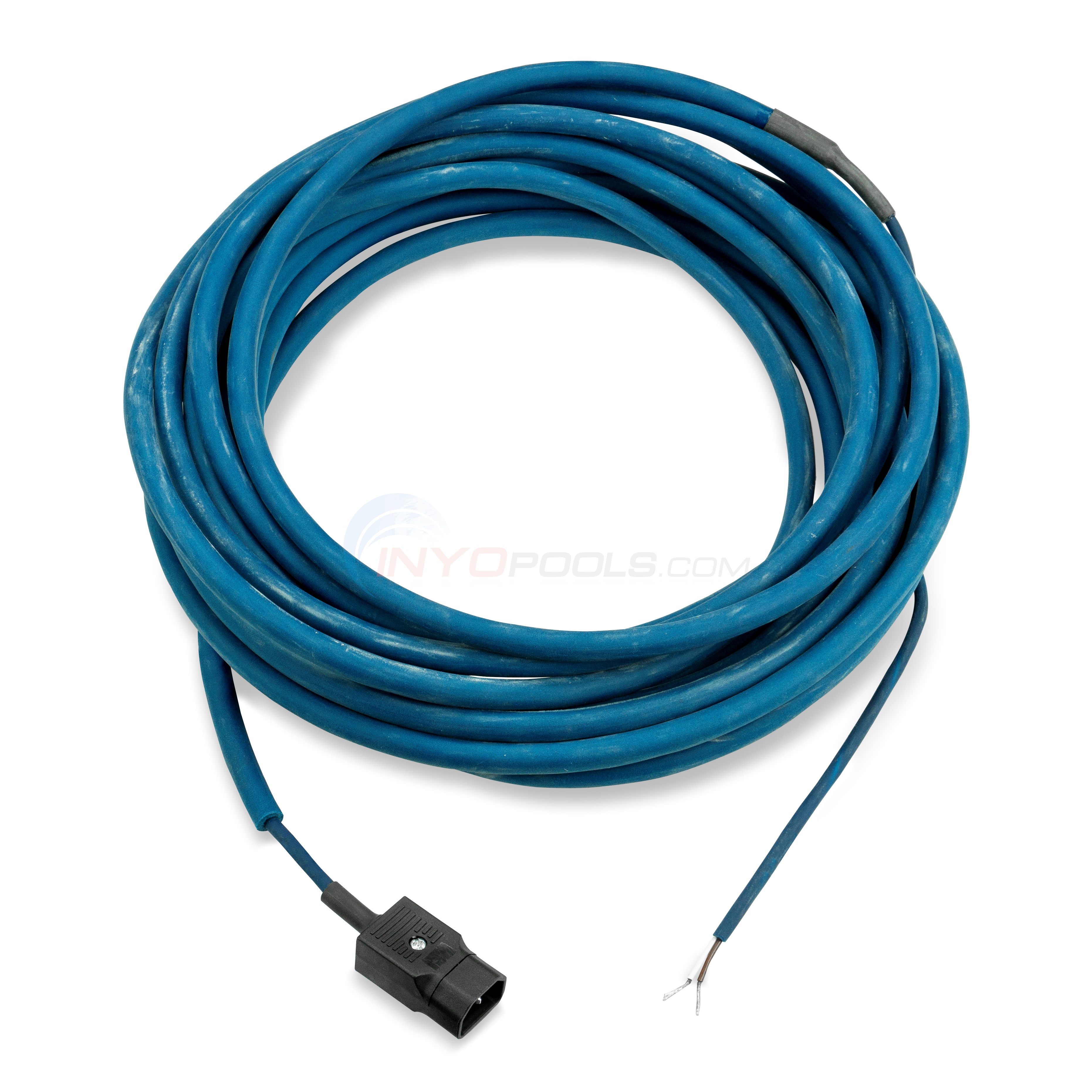 40' CABLE ASSEMBLY w/MALE PLUG (BLUE / GREEN) FITS: POOL ROVER Jr ...