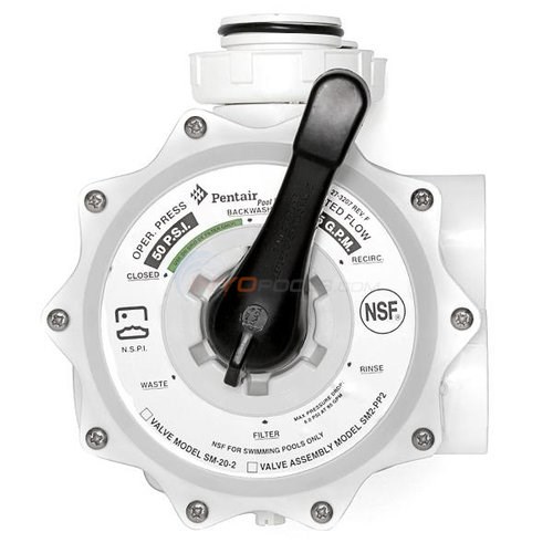 Pentair Praher Multiport DE Filter Valve, 2" Threaded, SM20-2, SM2-PP2 ...