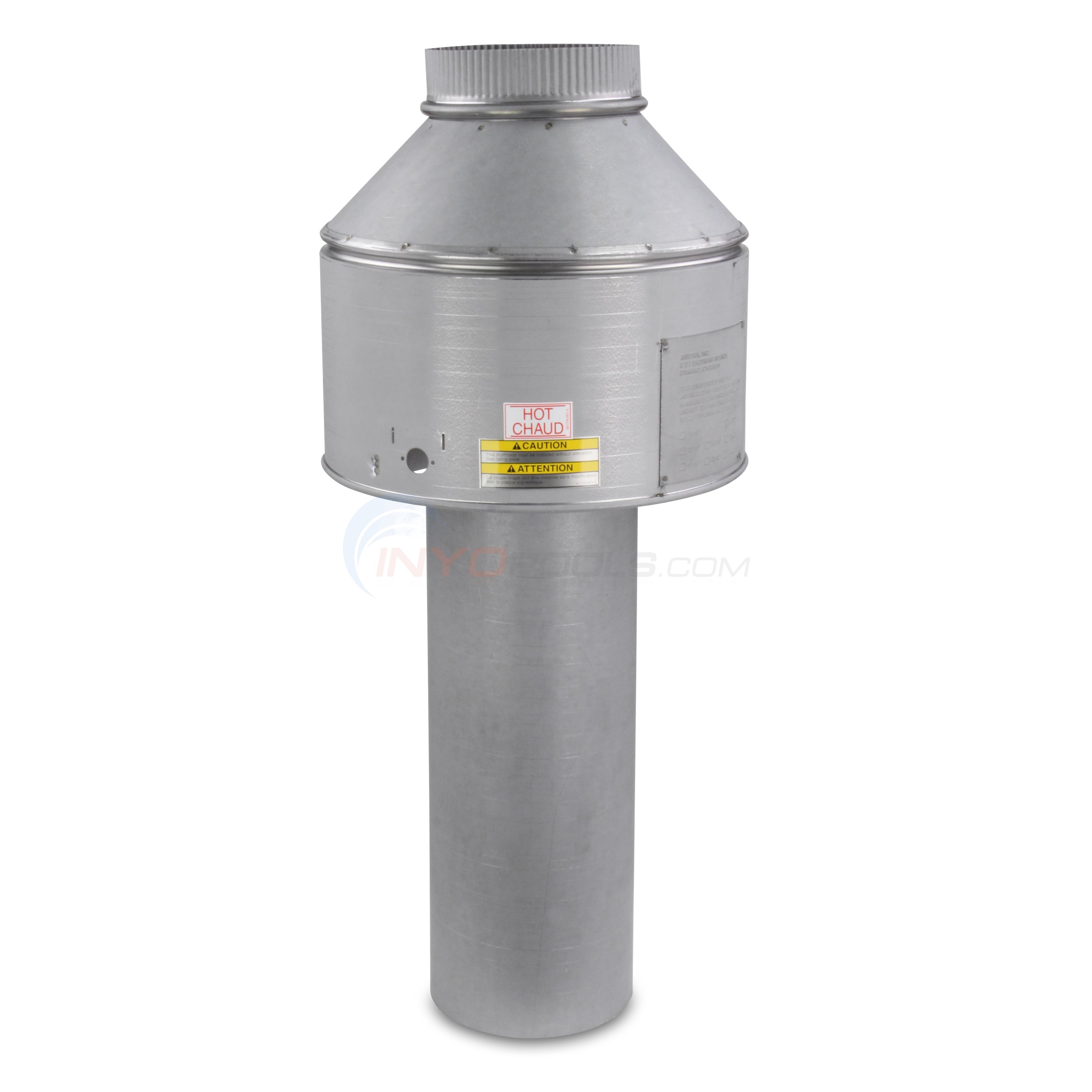 Raypak Indoor Stack Kit, R206A, R207A - 009838 - INYOPools.com