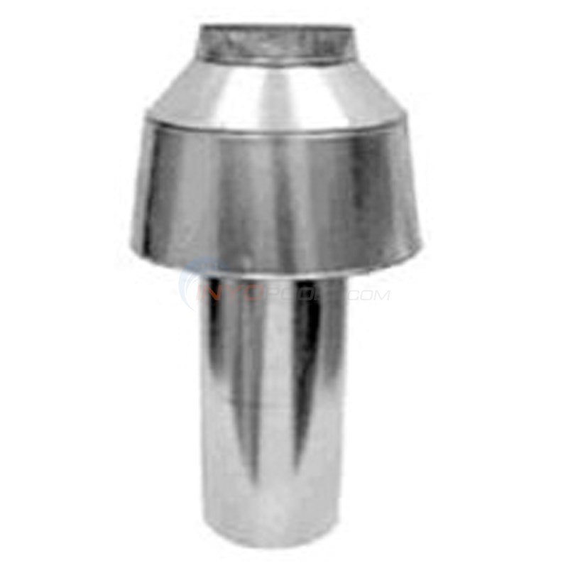 Raypak Indoor Draft Hood Stack Kit, R206A, R207A - 009838 - INYOPools.com