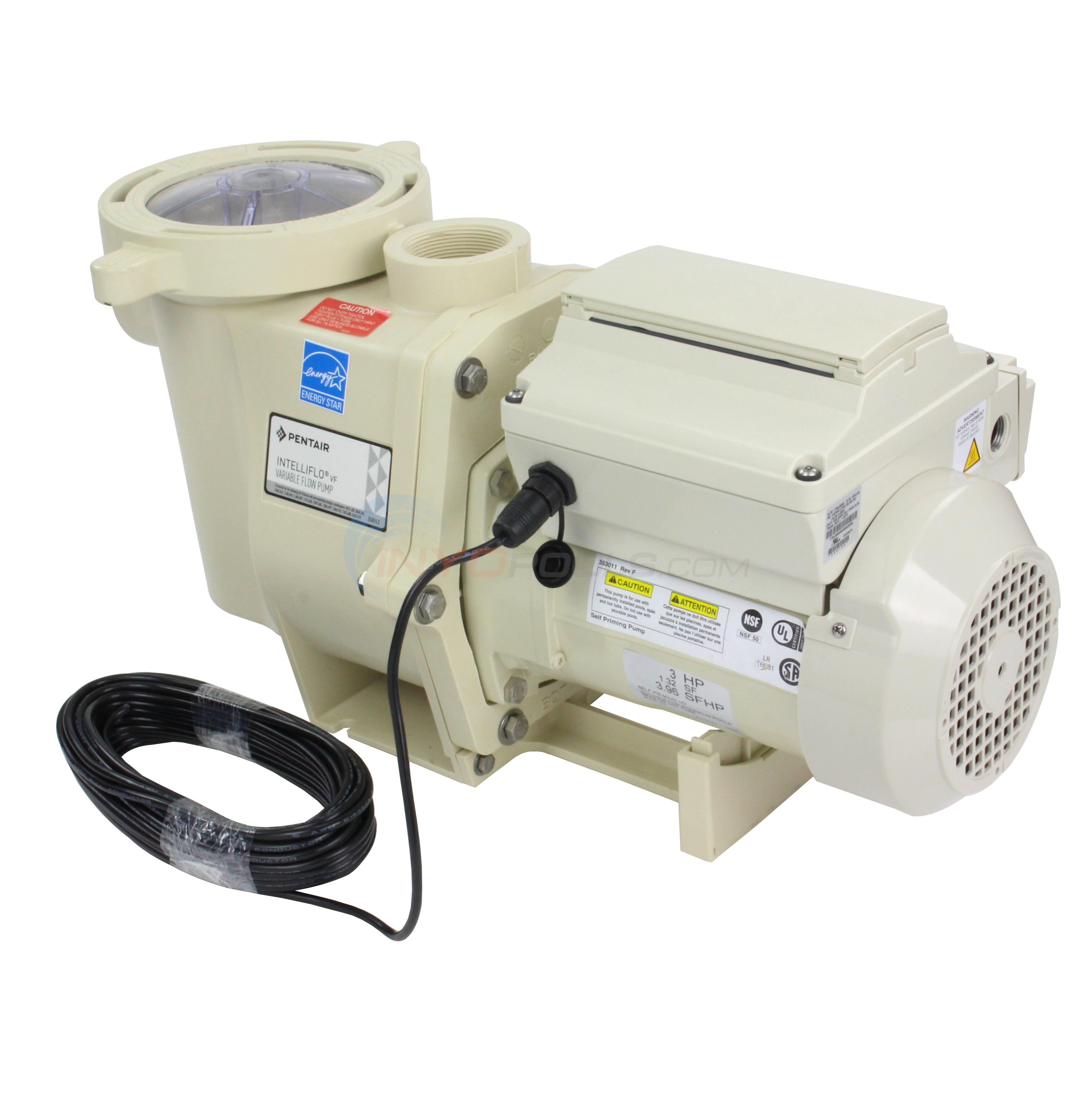 Pentair IntelliFlo VF Variable Speed Pump - 011012 - INYOPools.com