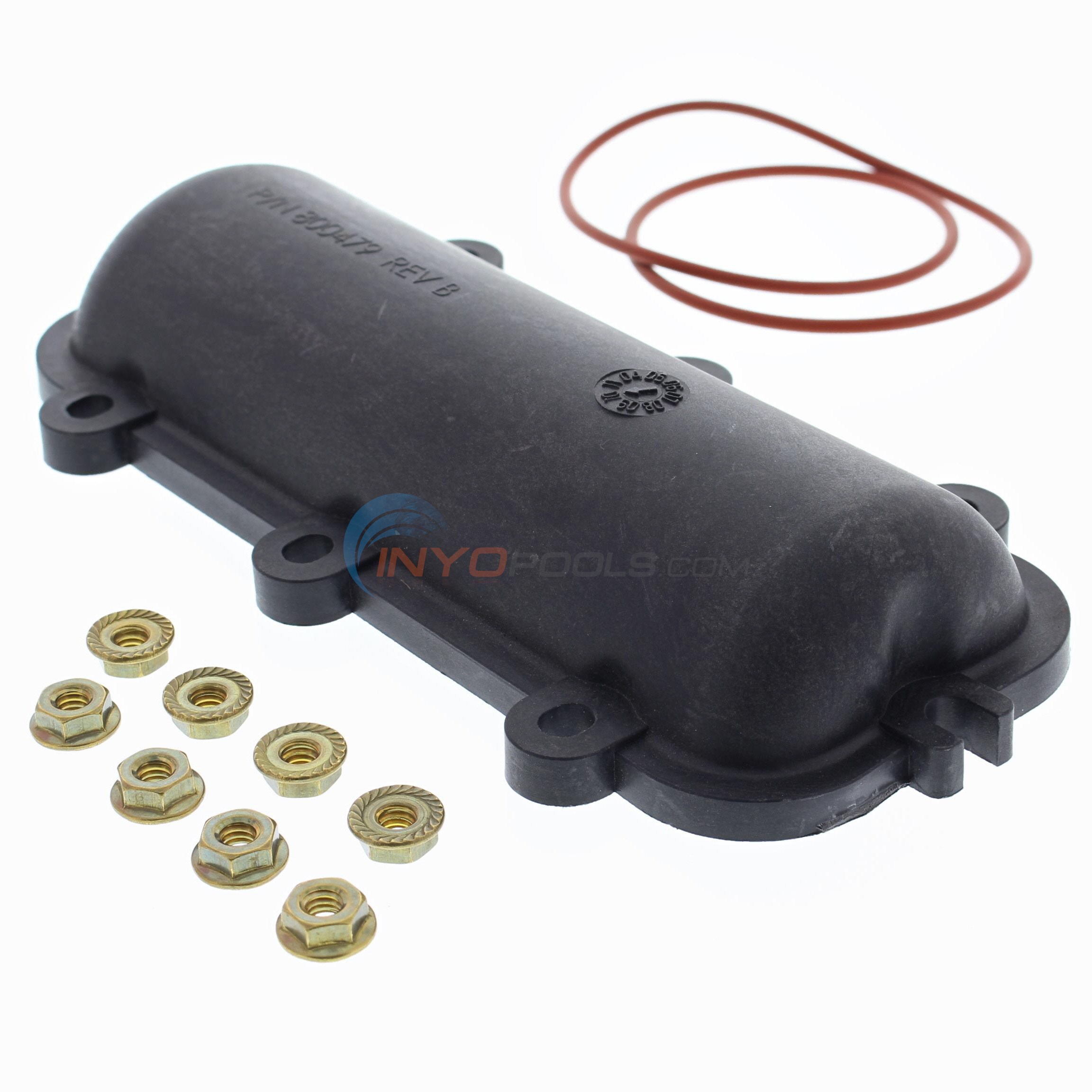 Raypak Return Header (includes O-ring & Flange Nuts) - INYOPools.com