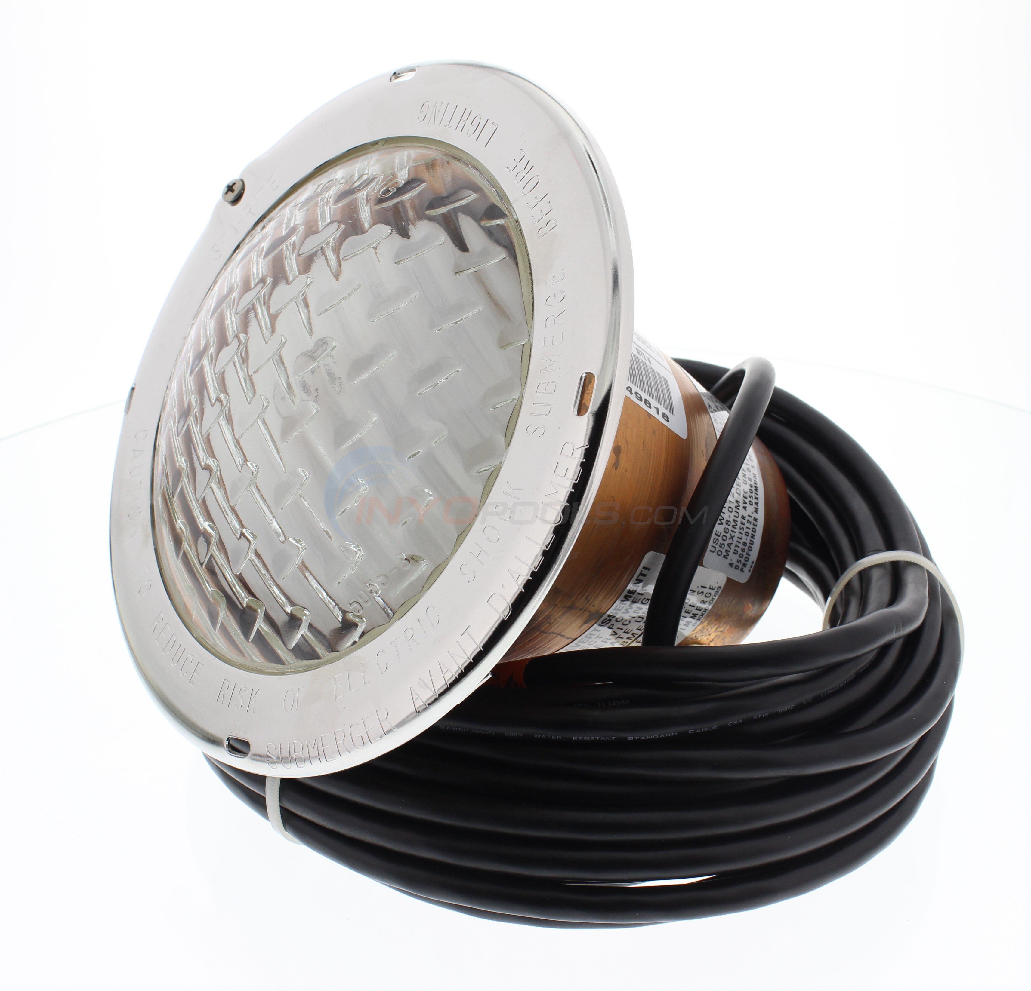 SwimQuip Underwater Light 500 Watt 120 Volt 50' Cord - INYOPools.com