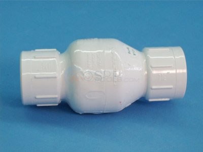 Check Valve, Spring, 1-1/2"S, 1/2# - 1011-15 - INYOPools.com
