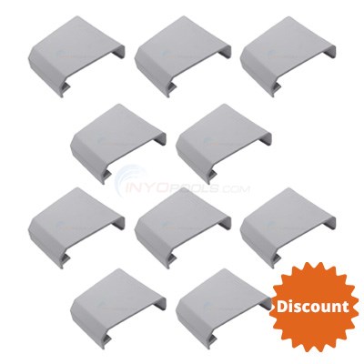Aqua Leader Illusion Top Cap Gray 2000-2005 (10 Pack) - INYOPools.com