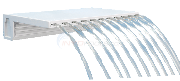 Custom Molded Products 12" Stream Waterfall 12" lip - INYOPools.com