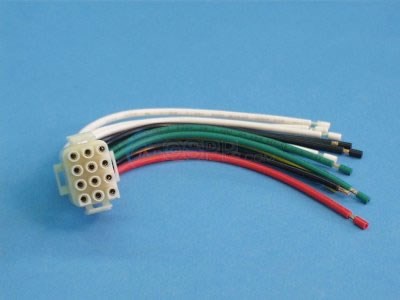 Plug, 12 Pin Male Amp Plug W/ Female Pins, w/ Wires - INYOPools.com