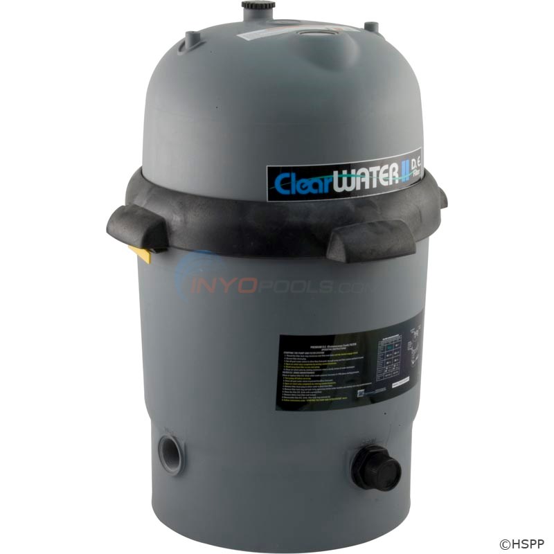 CLEARWATER DE FILTER, 44 GPM, 12 Sq Ft. 1-1/2" - FD12 - INYOPools.com