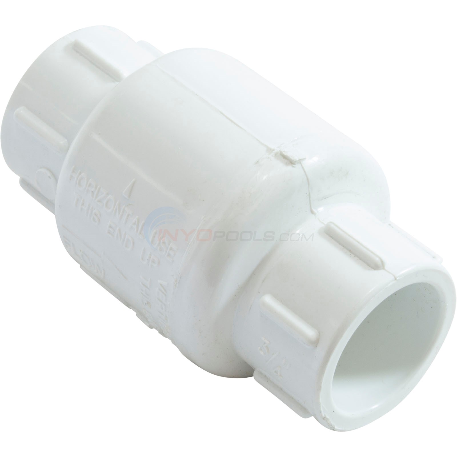 Flo Control Pvc Check Valve S X S 3/4 Swing (1520-07) - INYOPools.com